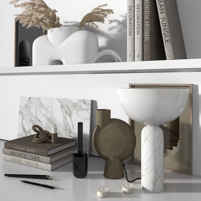 Decorative set 27 (134087) 3D model - Download 3D model Decorative set ...
