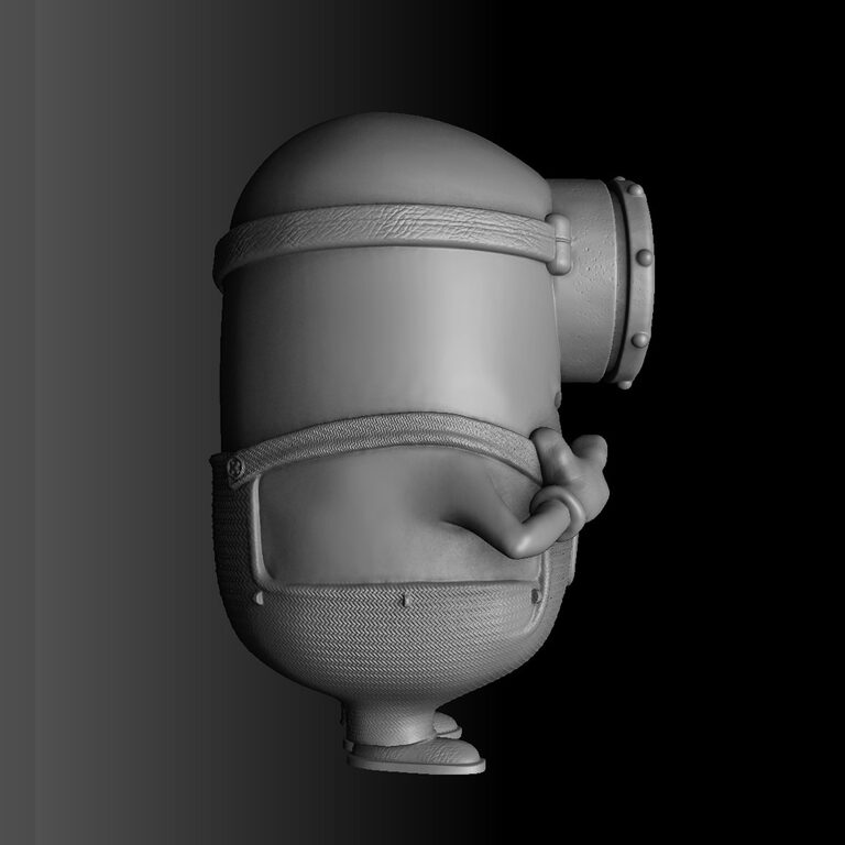 Minion Karl (134176) 3D model - Download 3D model Minion Karl (134176 ...