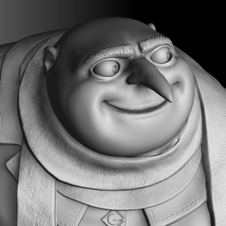 Despicable Me. Gru (134178) 3D model - Download 3D model Despicable Me ...