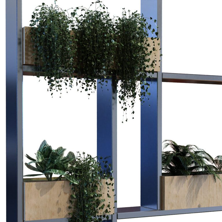 Partition plant in box set 043 (134368) 3D model - Download 3D model ...