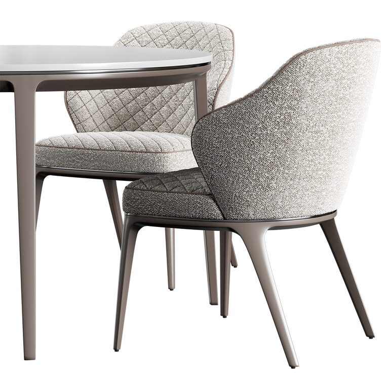 Chair and Table DEAN S (134389) 3D model - Download 3D model Chair and ...