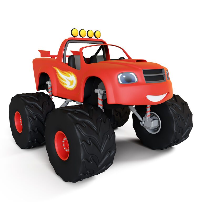Flash from the cartoon Toy car (135617) 3D model - Download 3D model ...