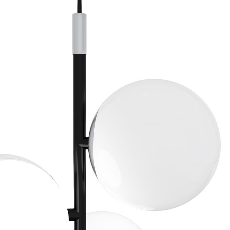Spike Three Balls Hanging Lamp (136960) 3D model - Download 3D model ...