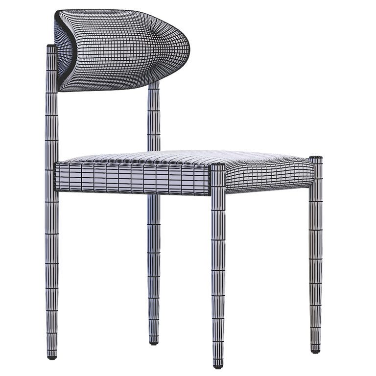 Oslo Chair (137428) 3D model - Download 3D model Oslo Chair (137428 ...