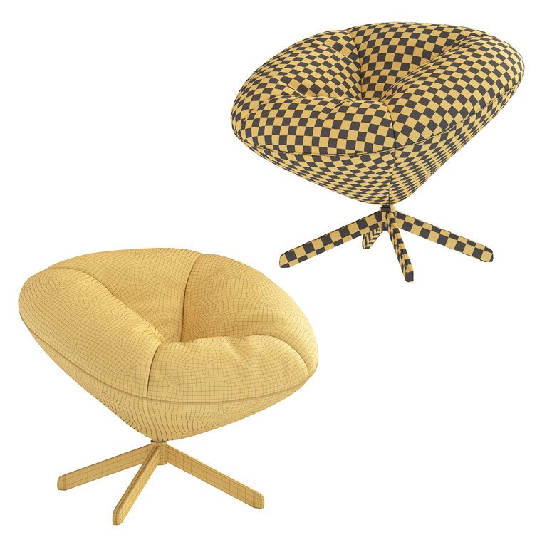 Tortuga Armchair (137479) 3D model - Download 3D model Tortuga Armchair ...