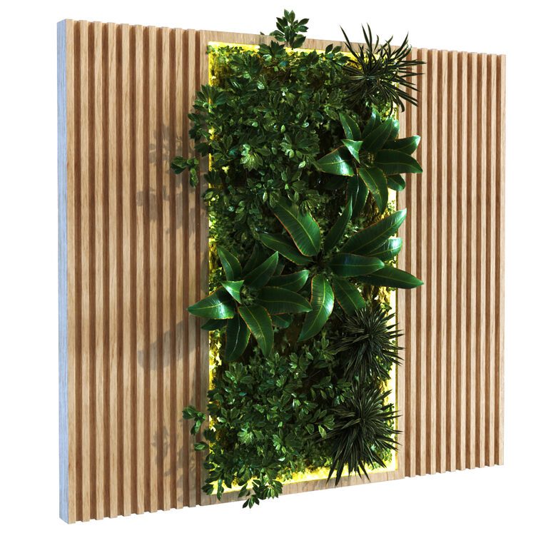 Vertical plant set 090 (137681) 3D model - Download 3D model Vertical ...