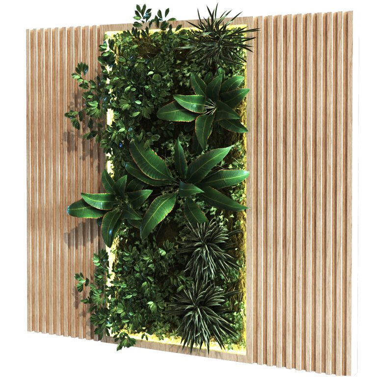 Vertical plant set 090 (137681) 3D model - Download 3D model Vertical ...