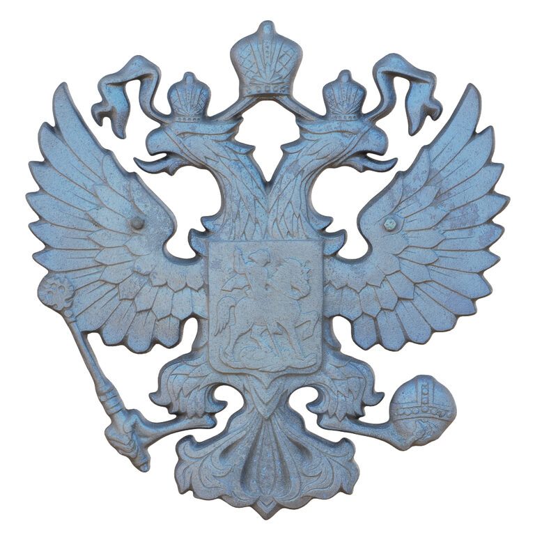Russian coat of arms Double-headed eagle (137964) 3D model - Download ...