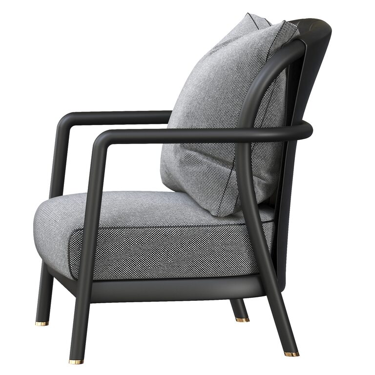 ALISON Armchair from Flexform (138150) 3D model - Download 3D model ...