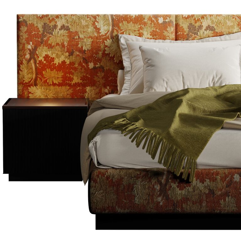 Senza Fine Bed (138639) 3D model - Download 3D model Senza Fine Bed ...