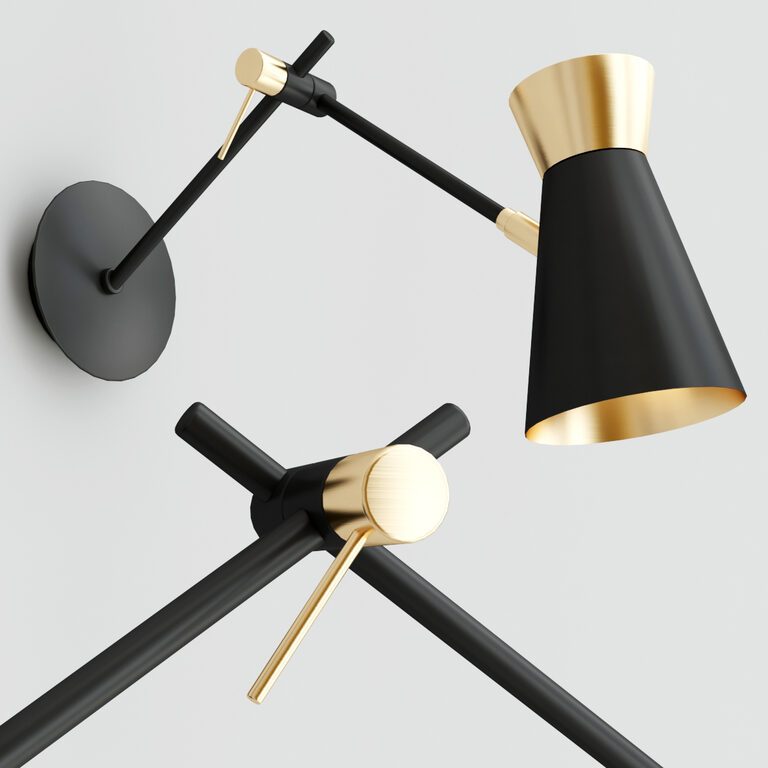 SPOT LUMION LIAM wall light (139201) 3D model - Download 3D model SPOT ...
