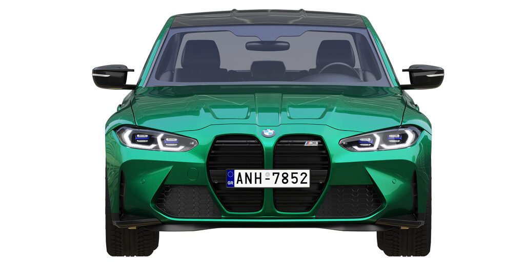 BMW M3 Competition G80 Car (140619) 3D model - Download 3D model BMW M3 ...