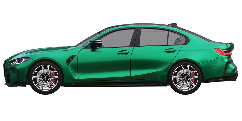 BMW M3 Competition G80 Car (140619) 3D model - Download 3D model BMW M3 ...