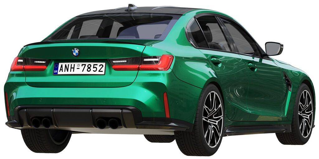 BMW M3 Competition G80 Car (140619) 3D model - Download 3D model BMW M3 ...