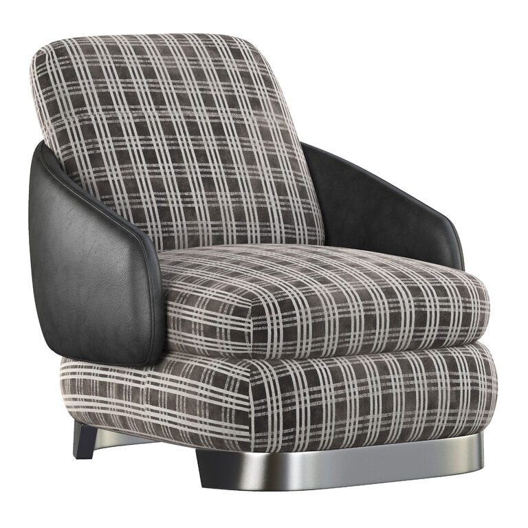 LAWSON Armchair with armrests (141699) 3D model - Download 3D model ...