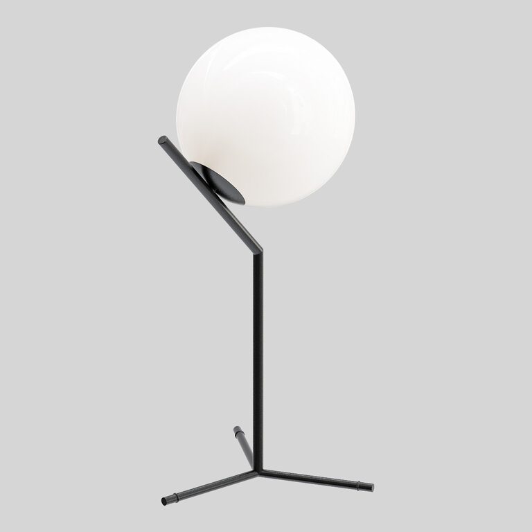 Flos Black Table Lamp (141812) 3D model - Download 3D model Flos Black ...