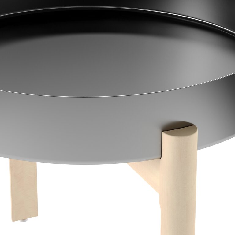 YPPERLIG IKEA Coffee table (141923) 3D model - Download 3D model ...