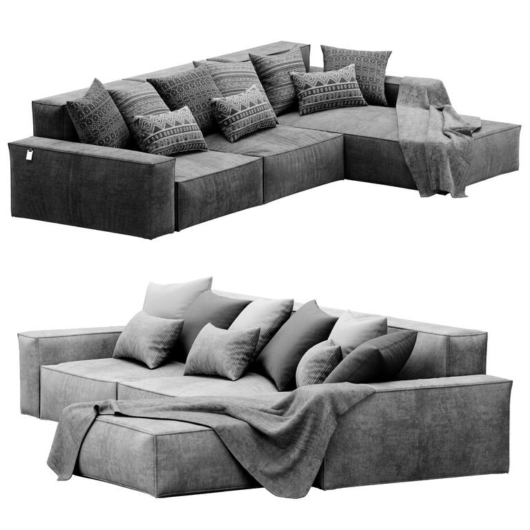 Delavega sofa f36 (145537) 3D model - Download 3D model Delavega sofa ...