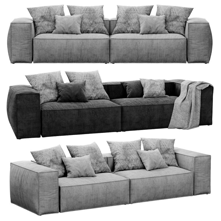 Cosima modular sofa by bolia (145564) 3D model - Download 3D model ...
