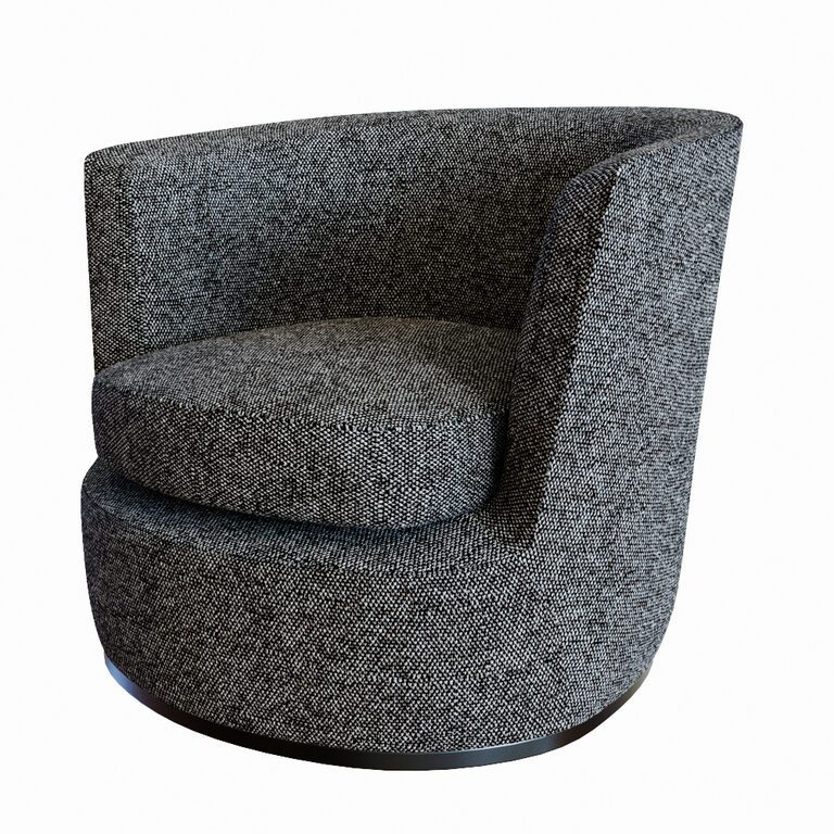 Armchair B&B Italia Maxalto Apollo APL75P (147777) 3D model - Download ...