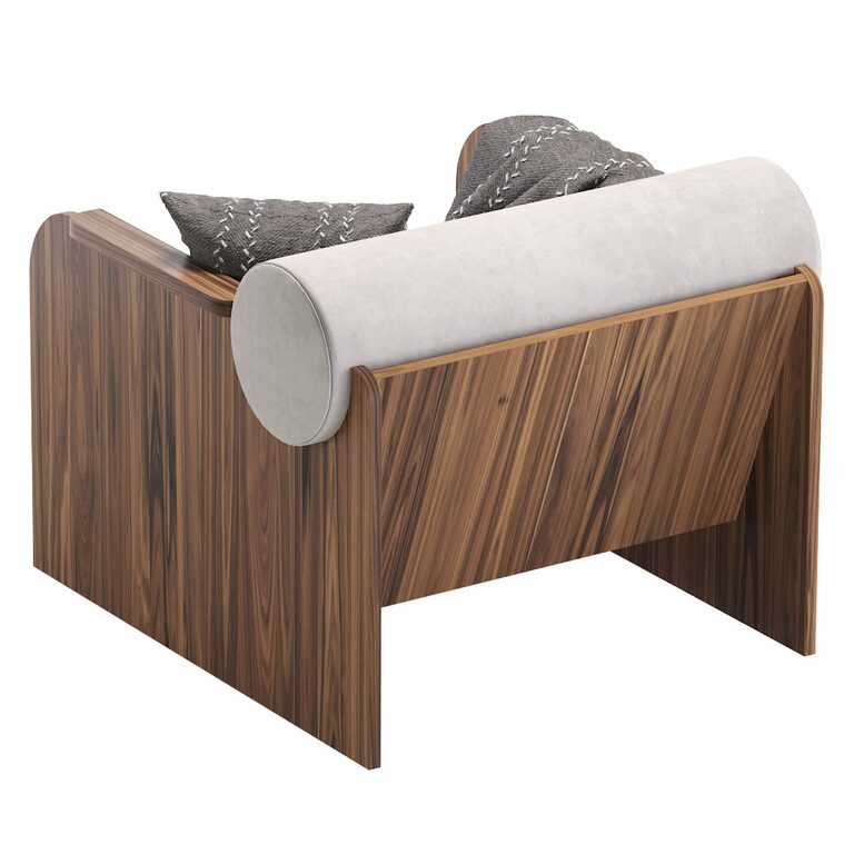 Crump and Kwash June Lounge Chair (148902) 3D model - Download 3D model ...
