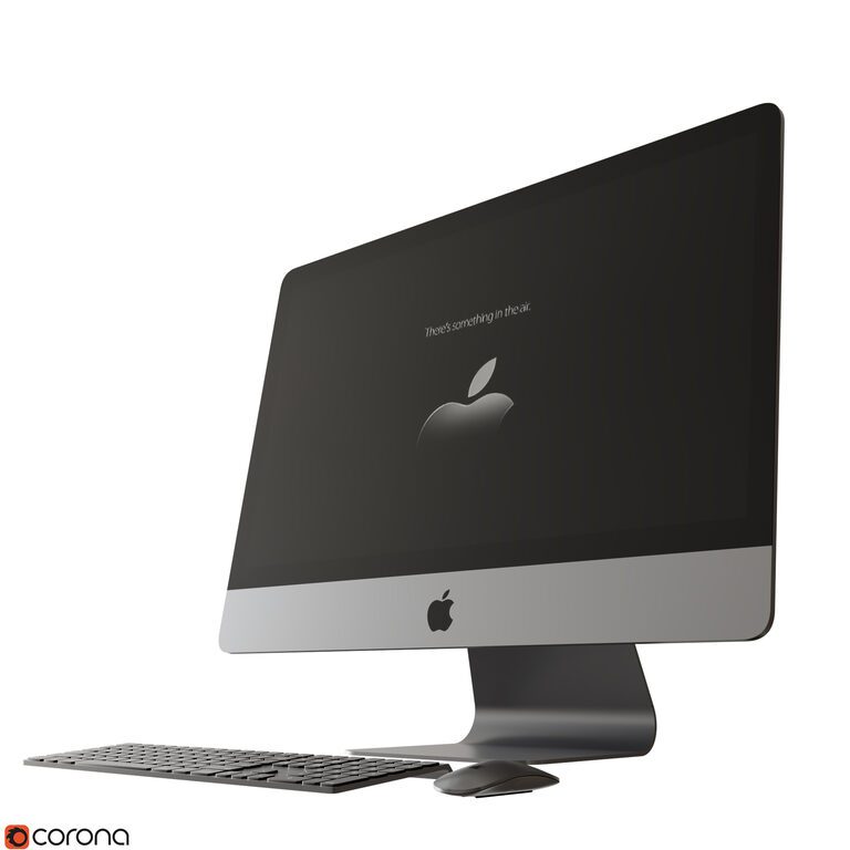 iMac PRO Space Gray Color (149094) 3D model - Download 3D model iMac ...