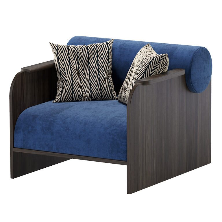 Crump and Kwash June Lounge Armchair (149119) 3D model - Download 3D ...