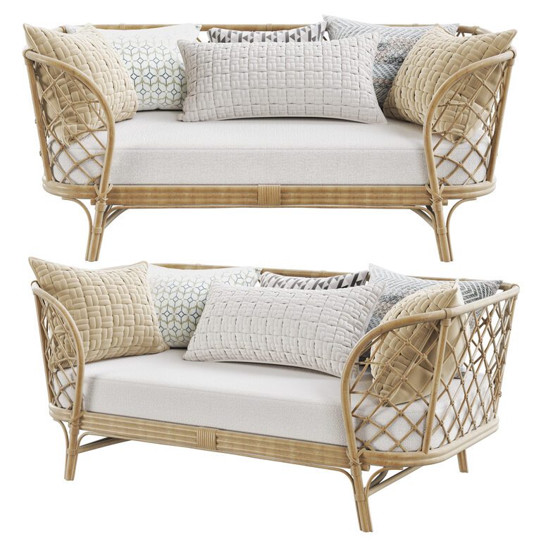 London Lounge Sofa (150138) 3D model - Download 3D model London Lounge ...