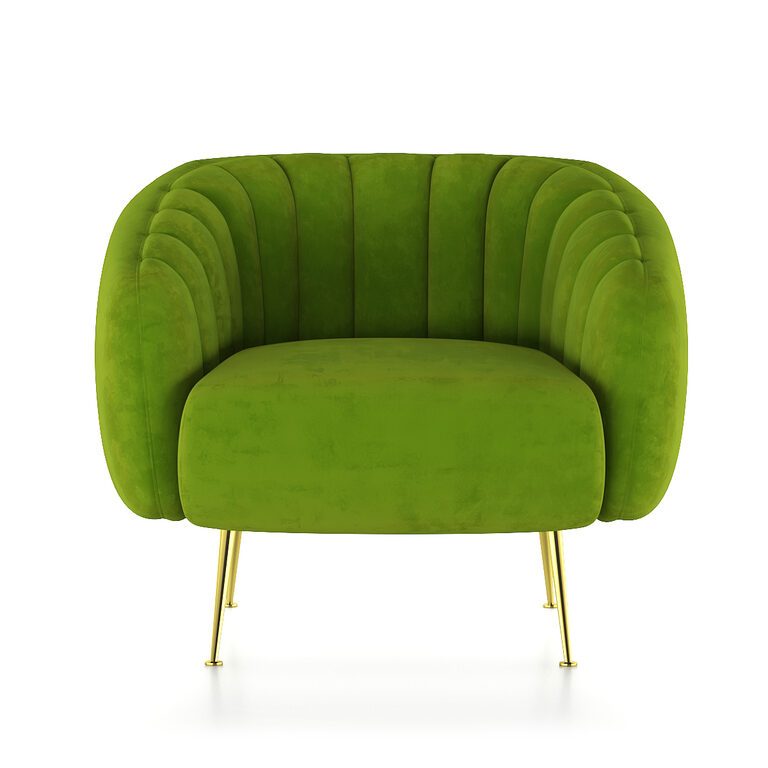 Armchair Pompidou Jonathan Adler (151183) 3D model - Download 3D model ...