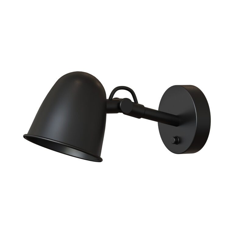 Wall lamp SKURUP, black (153314) 3D model - Download 3D model Wall lamp ...