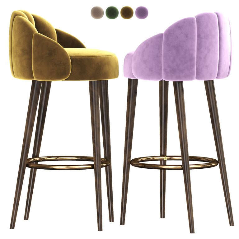 Munna OLYMPIA BAR STOOL (153332) 3D model - Download 3D model Munna ...