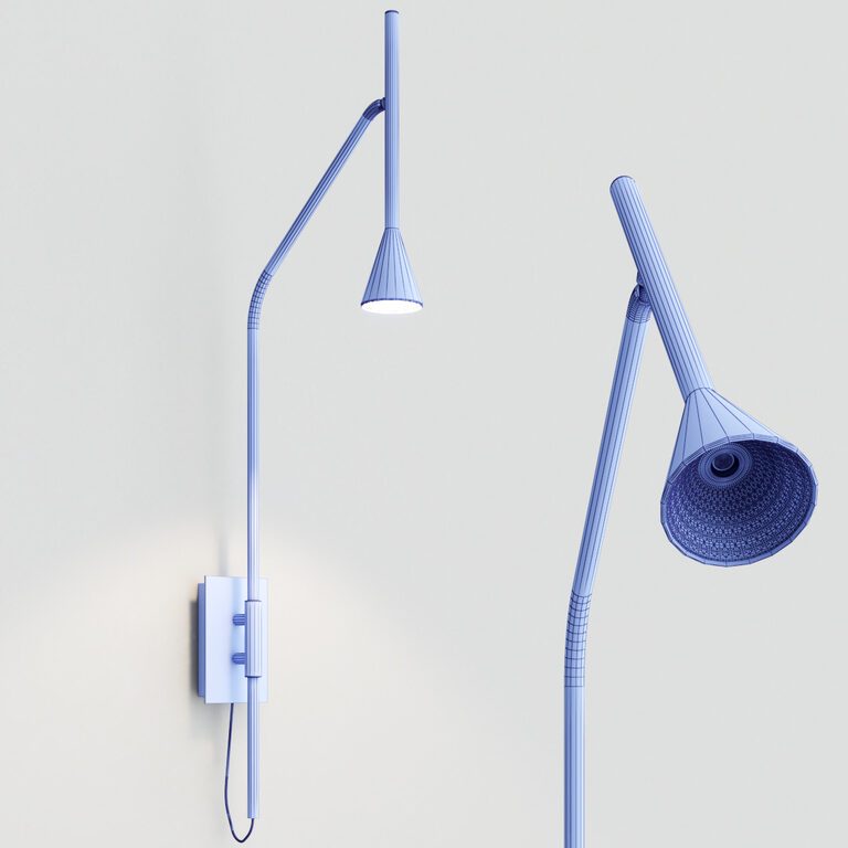 Aromas Lyb wall lamp (154449) 3D model - Download 3D model Aromas Lyb ...