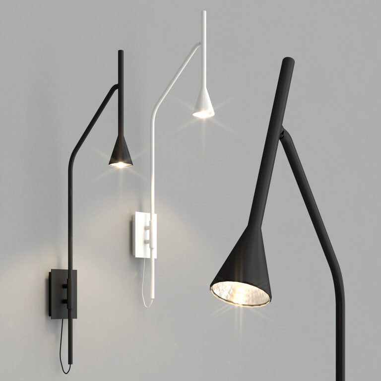 Aromas Lyb wall lamp (154449) 3D model - Download 3D model Aromas Lyb ...