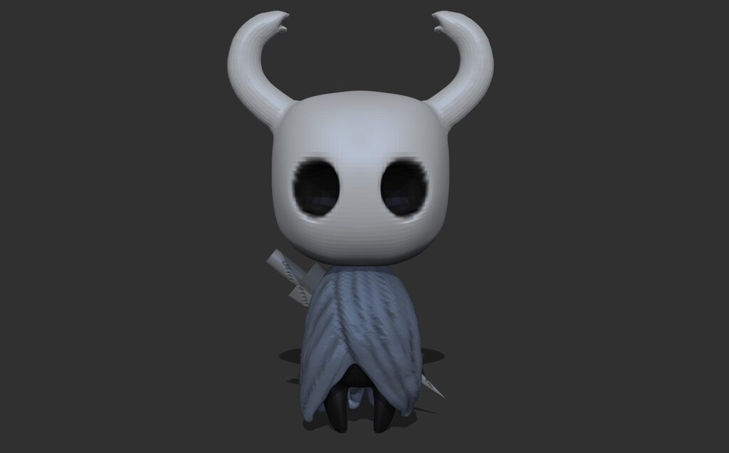 Hollow knight Game character (154643) 3D model - Download 3D model ...