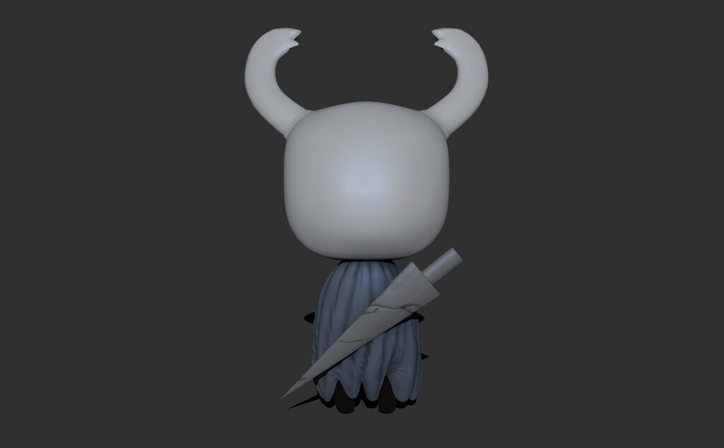 Hollow knight Game character (154643) 3D model - Download 3D model ...