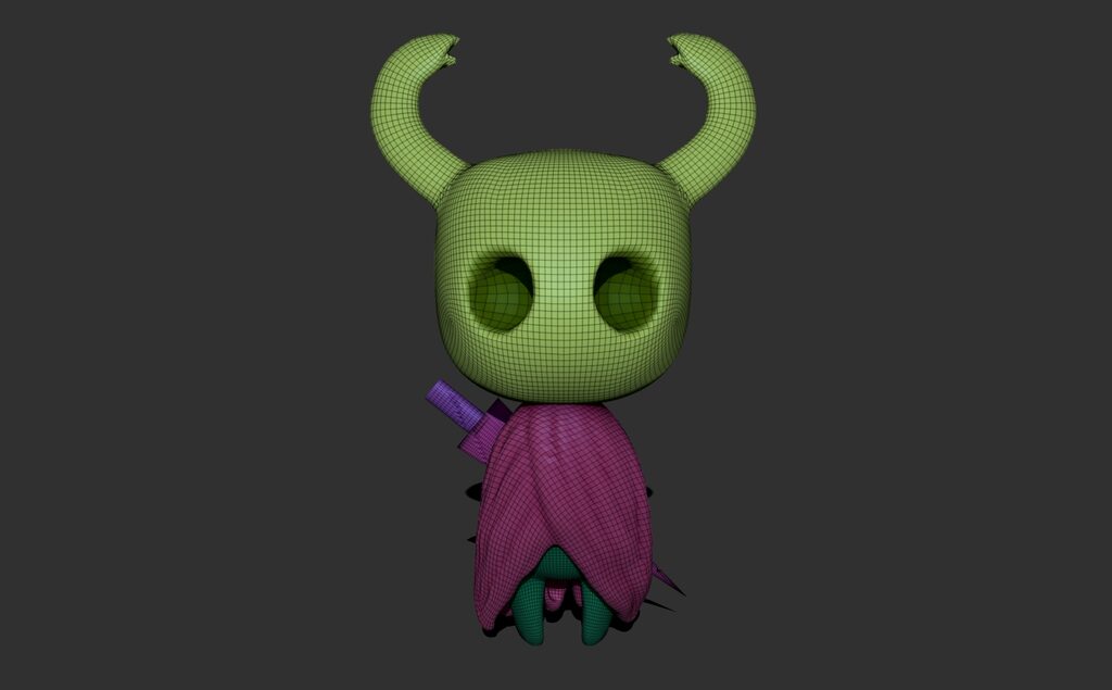 Hollow knight Game character (154643) 3D model - Download 3D model ...