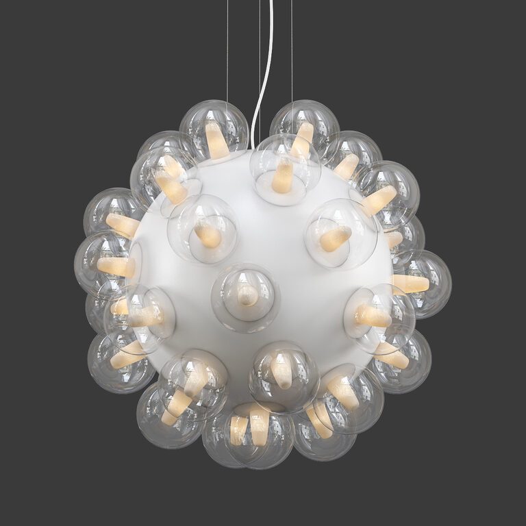 Eddy Light Sphere Pendant lignt (154734) 3D model - Download 3D model ...