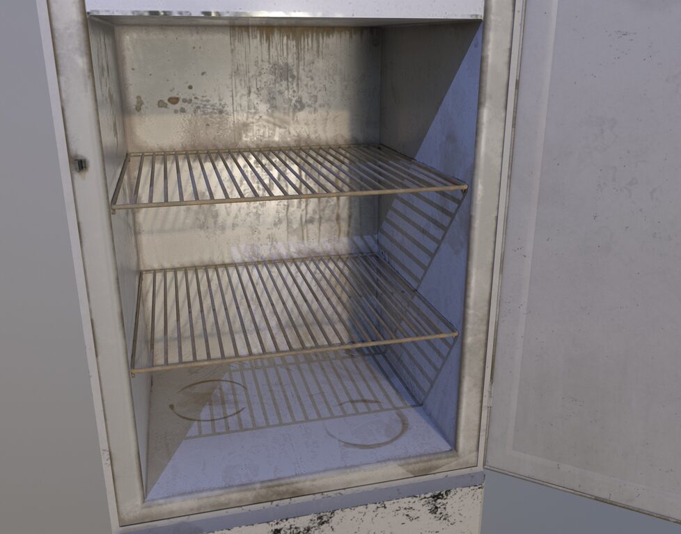 Soviet Vintage refrigerator Zil Moskva 9 Color Variants (154861) 3D ...
