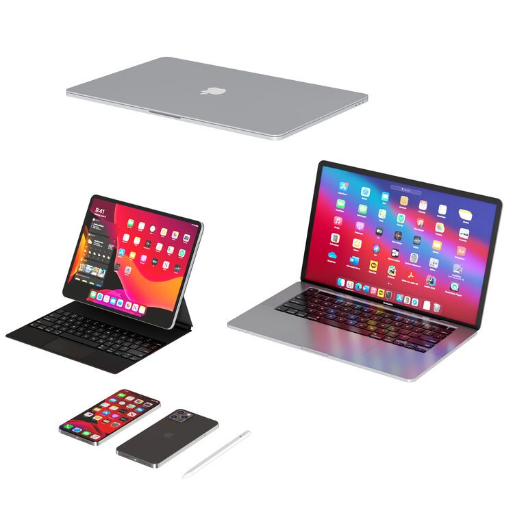 Apple Set 03 (156306) 3D model - Download 3D model Apple Set 03 (156306 ...