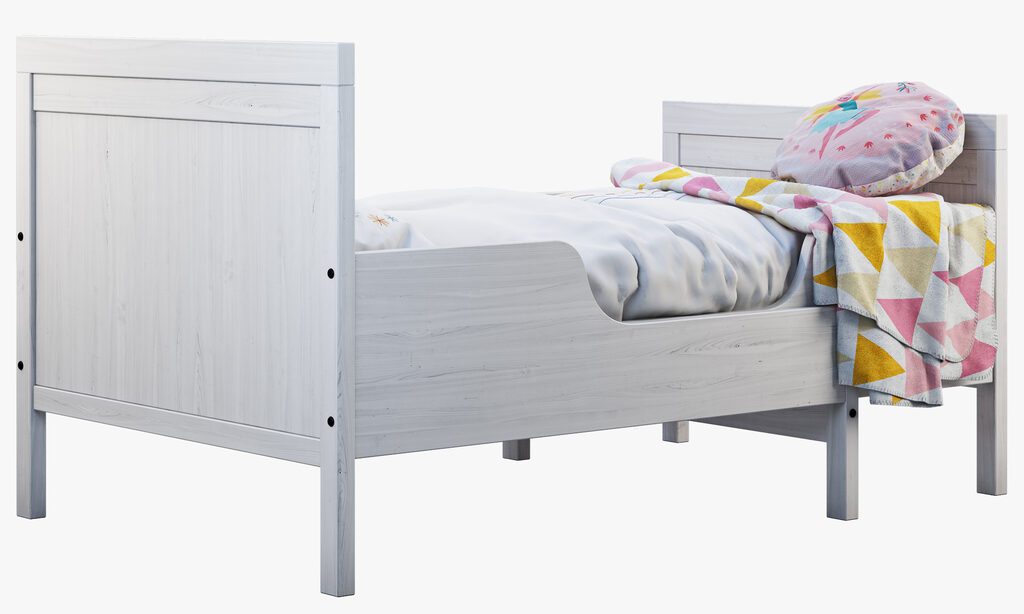 Ikea Sundvik bed 3 (157711) 3D model - Download 3D model Ikea Sundvik ...