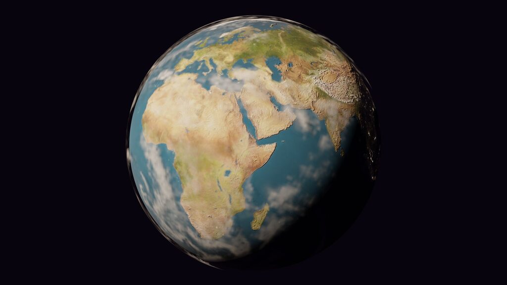 Realistic Earth (158830) 3D model - Download 3D model Realistic Earth ...