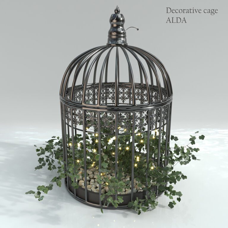 Decorative cage (159980) 3D model - Download 3D model Decorative cage ...