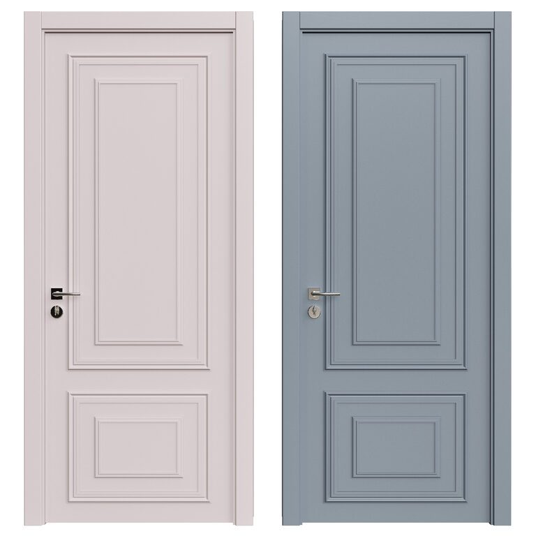 Interior Door 126 (160058) 3D model - Download 3D model Interior Door ...