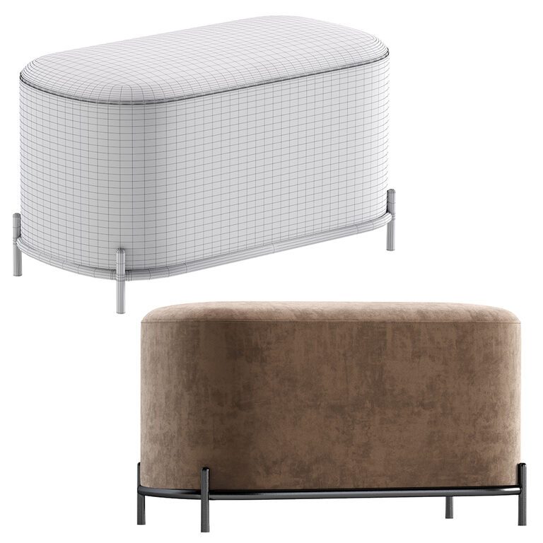 Coco Bench iModern (164521) 3D model - Download 3D model Coco Bench ...