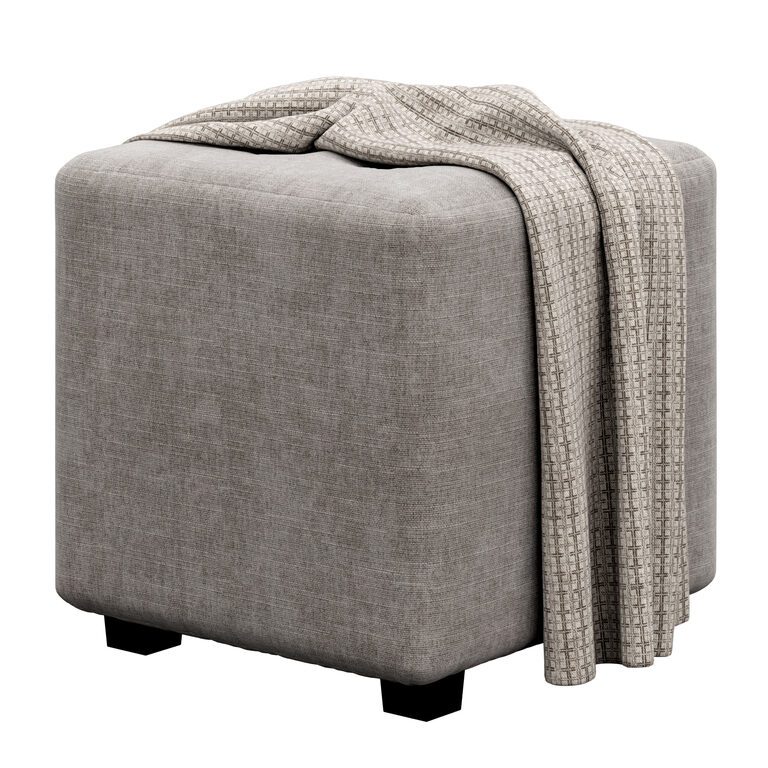 Latitude Run Square Cube Pouf (167685) 3D model - Download 3D model ...