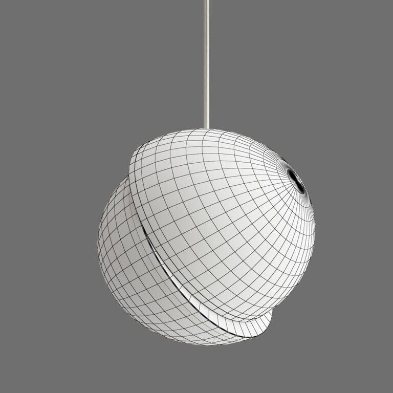 Lee Broom Crescent Pendant (167997) 3D model - Download 3D model Lee ...
