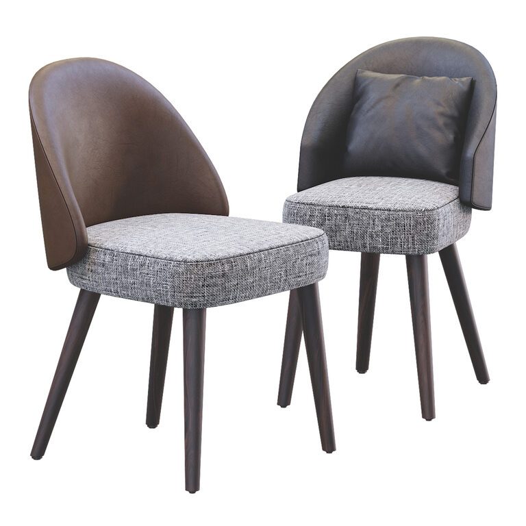Lawson Chair (4 colors version ) (168140) 3D model - Download 3D model ...