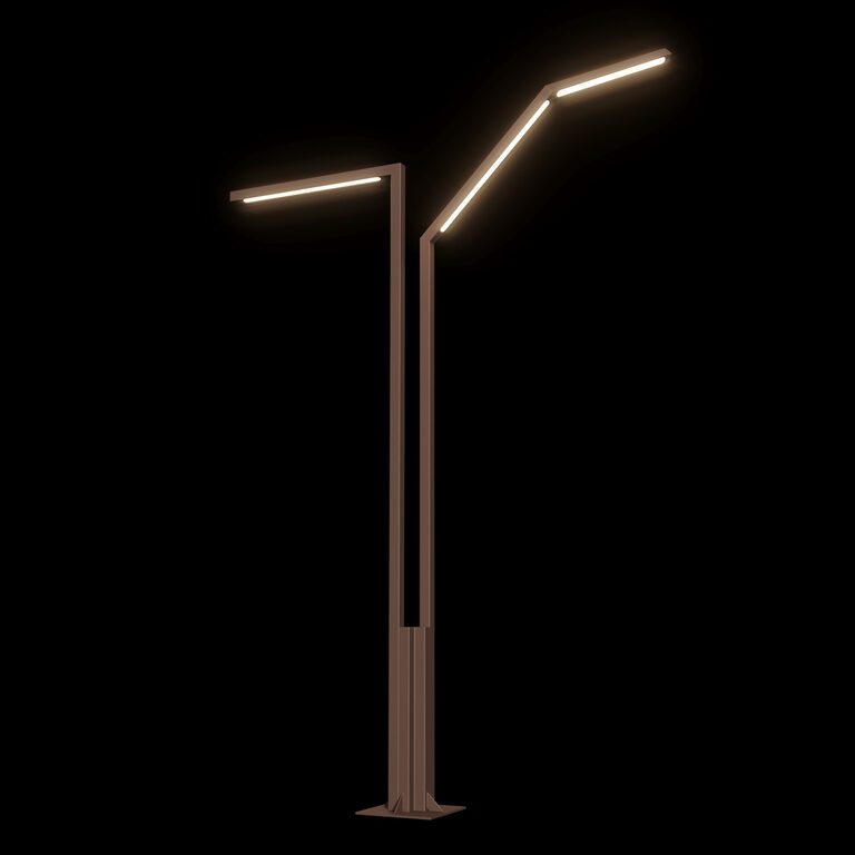 Lamp Post Vibia Palo Alto 4535 (168441) 3D model - Download 3D model ...