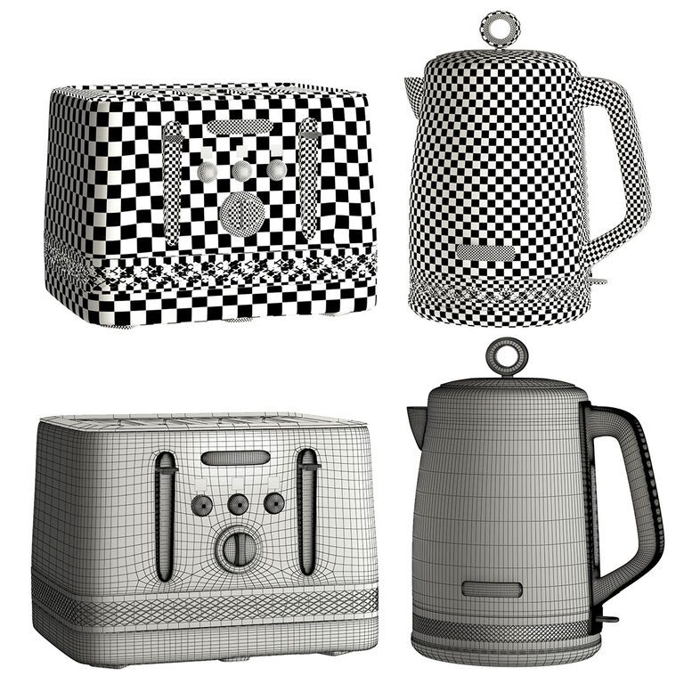 Richard Morphy Appliances Set 1 (168523) 3D model - Download 3D model ...