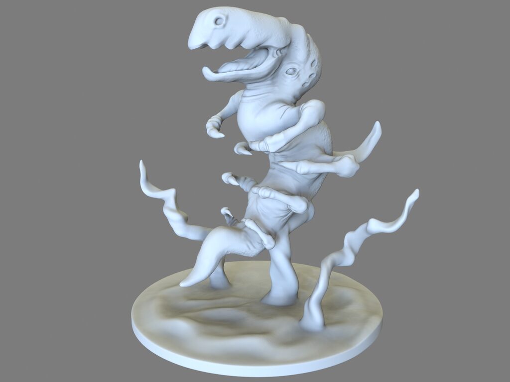 Underwater monster from other planet (169684) 3D model - Download 3D ...
